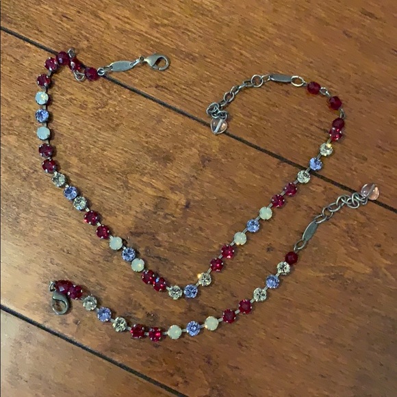 Sabika | Jewelry | Fourth Of July Sabika Necklace And Bracelet Set ...